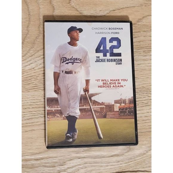 MLB | Media | 42 The Jackie Robinson Storydvd Chadwick Boseman Harrison ...